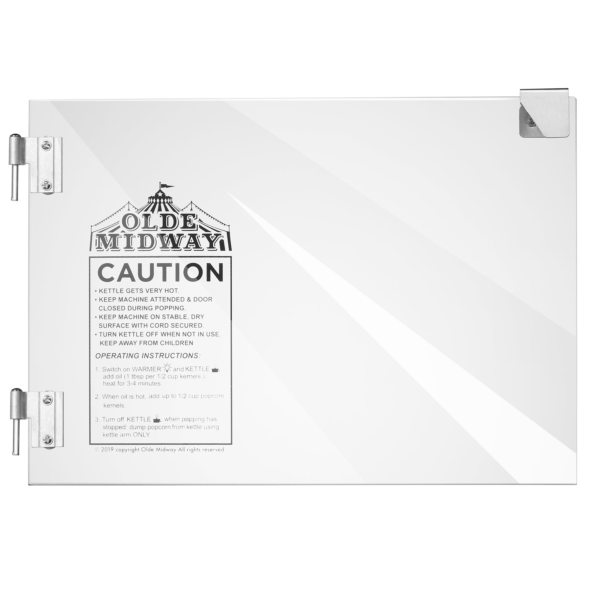 4-Ounce Popcorn Machine Replacement Door - Olde Midway